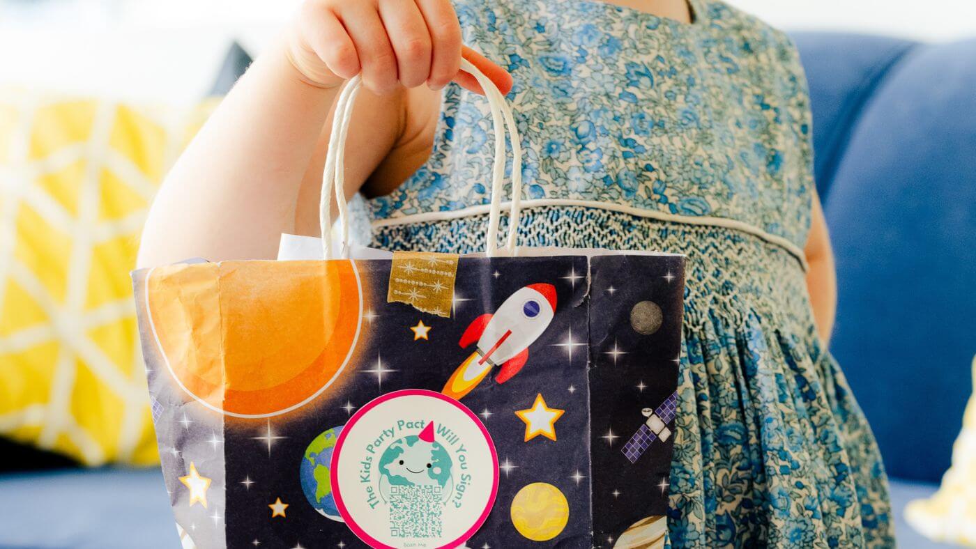 Sustainable party bag alternatives - The Kids Party Pact - No Crap Parties